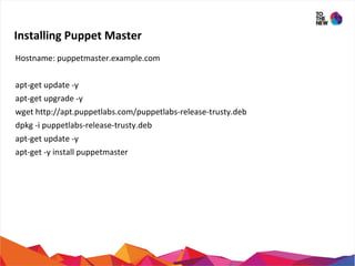 Puppet slides for intelligrape | ODP