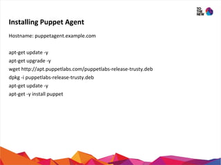 Puppet slides for intelligrape | ODP