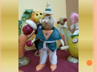 Puppets made of vegetables | PPTX | Vegetarian Diets | Food & Drink