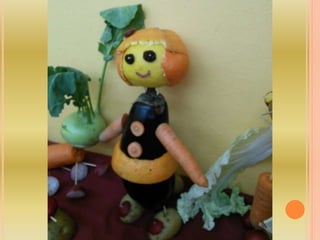 Puppets made of vegetables | PPTX