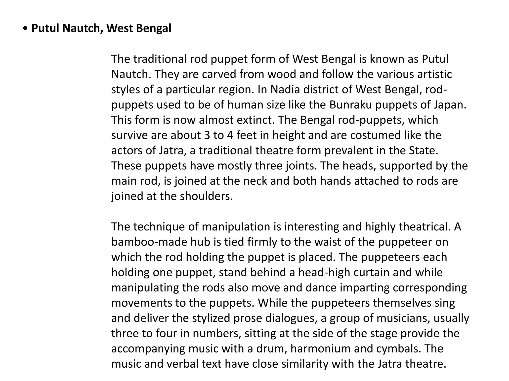 Puppets, the art of ancient India. | PPTX