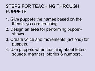 Puppets show | PPT | Family/Children | Genres