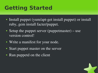 Systems Automation with Puppet | PDF