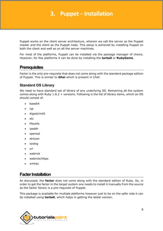 Puppet tutorial | PDF