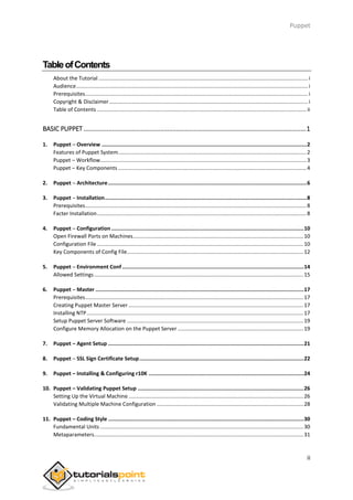 Puppet tutorial | PDF