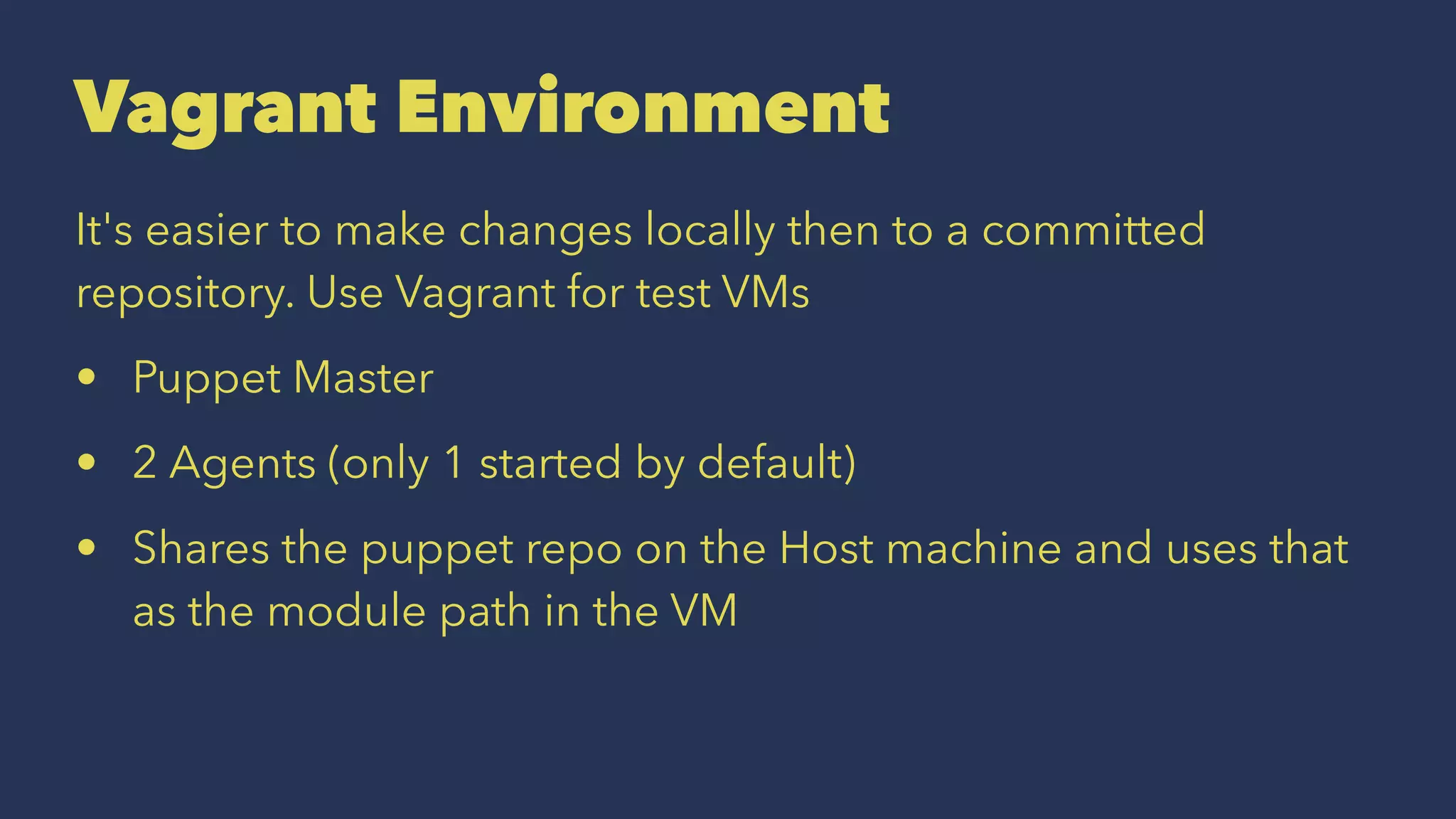 Puppet Development Workflow | PDF