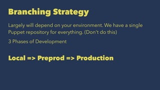 Puppet Development Workflow | PDF