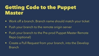 Puppet Development Workflow | PDF