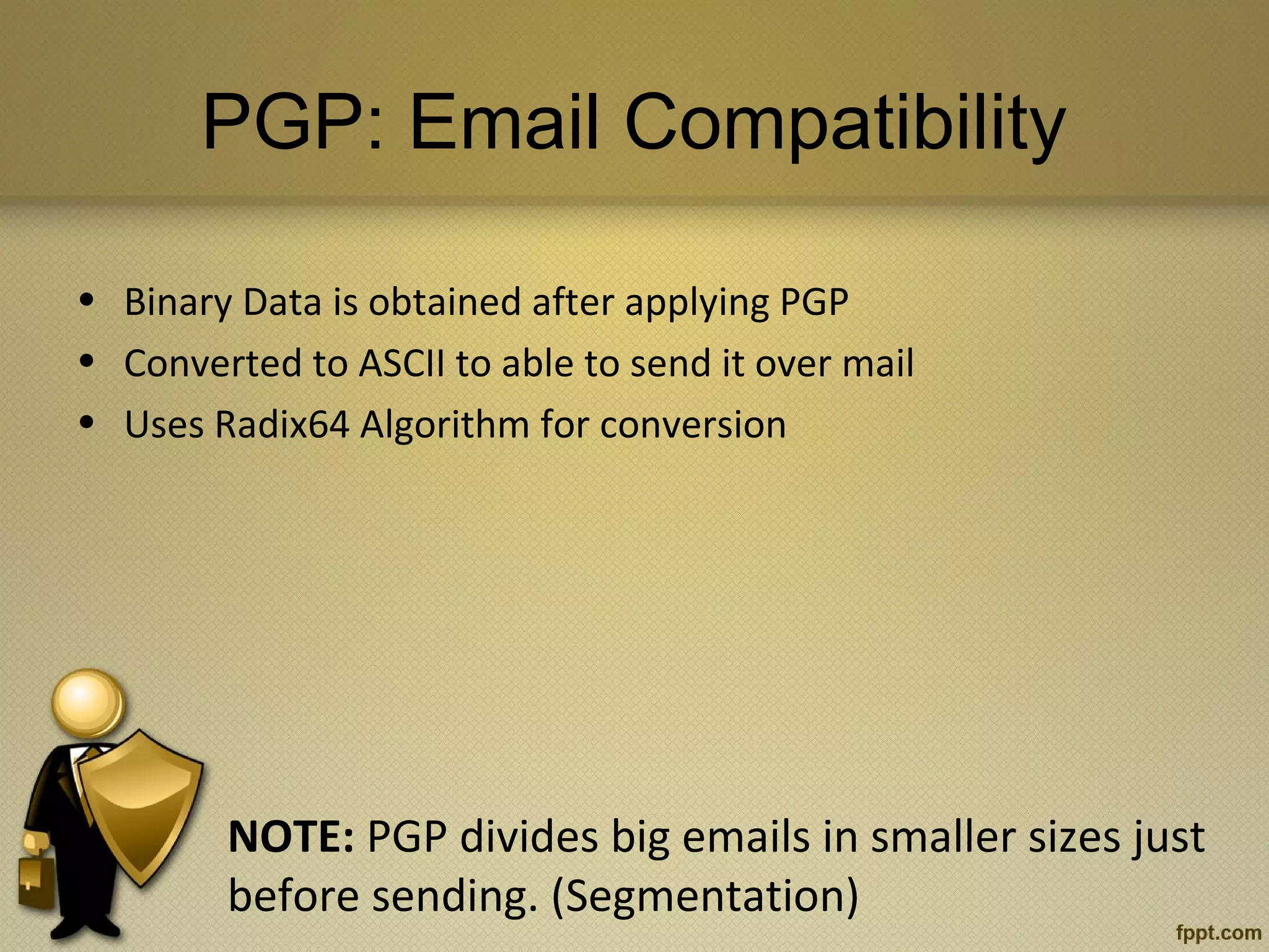 Email Security : PGP & SMIME | PPT