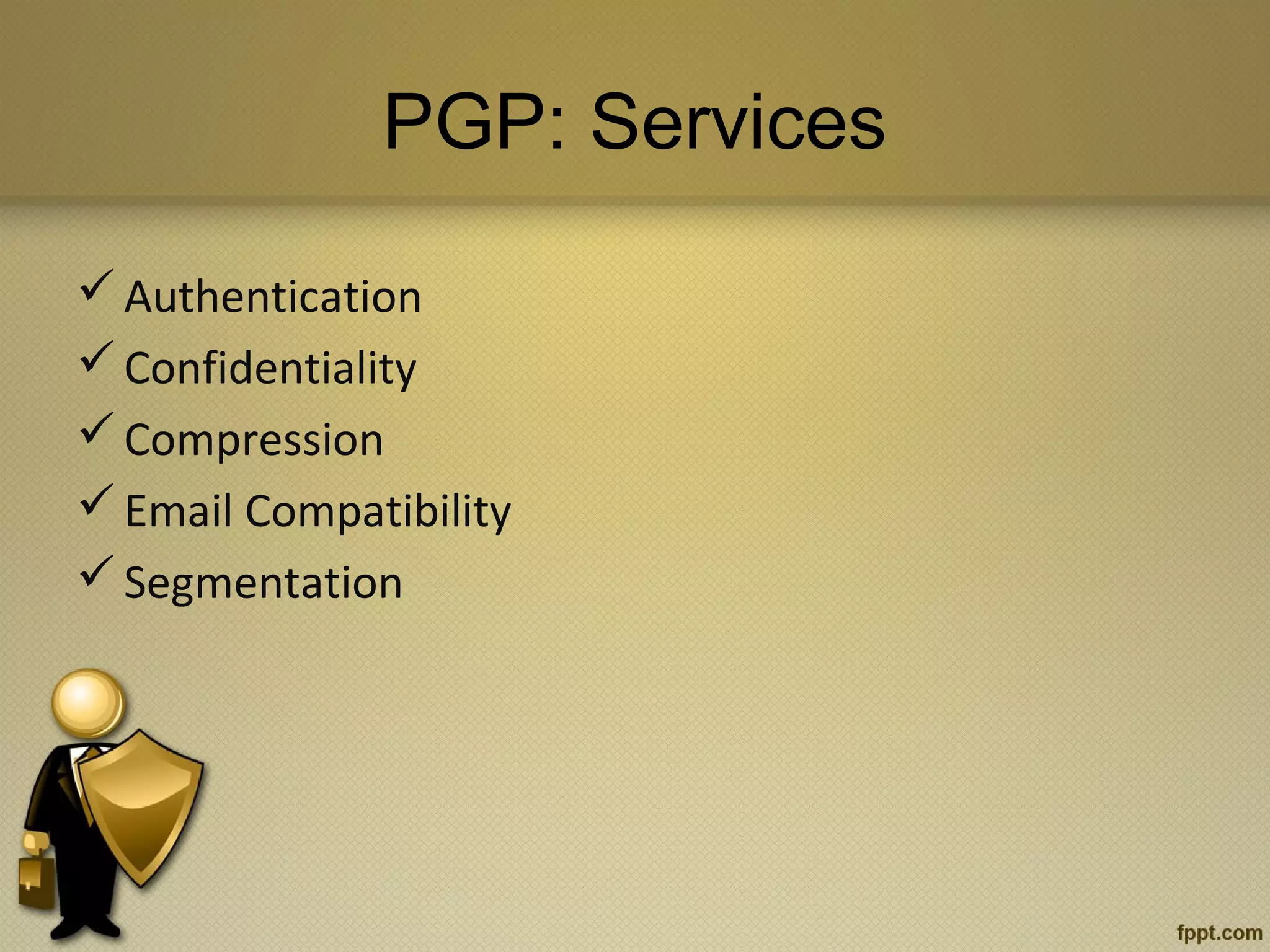 Email Security : PGP & SMIME | PPT