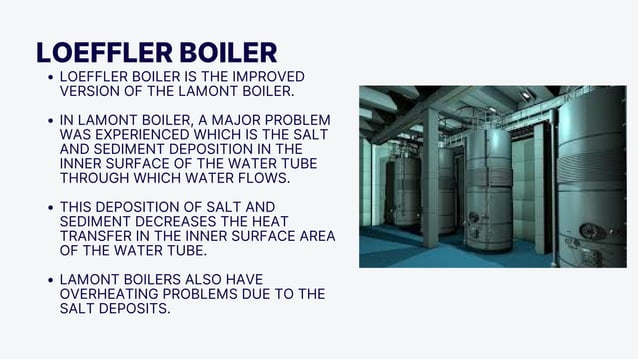 Loeffler boiler and its use in a process plant | PDF