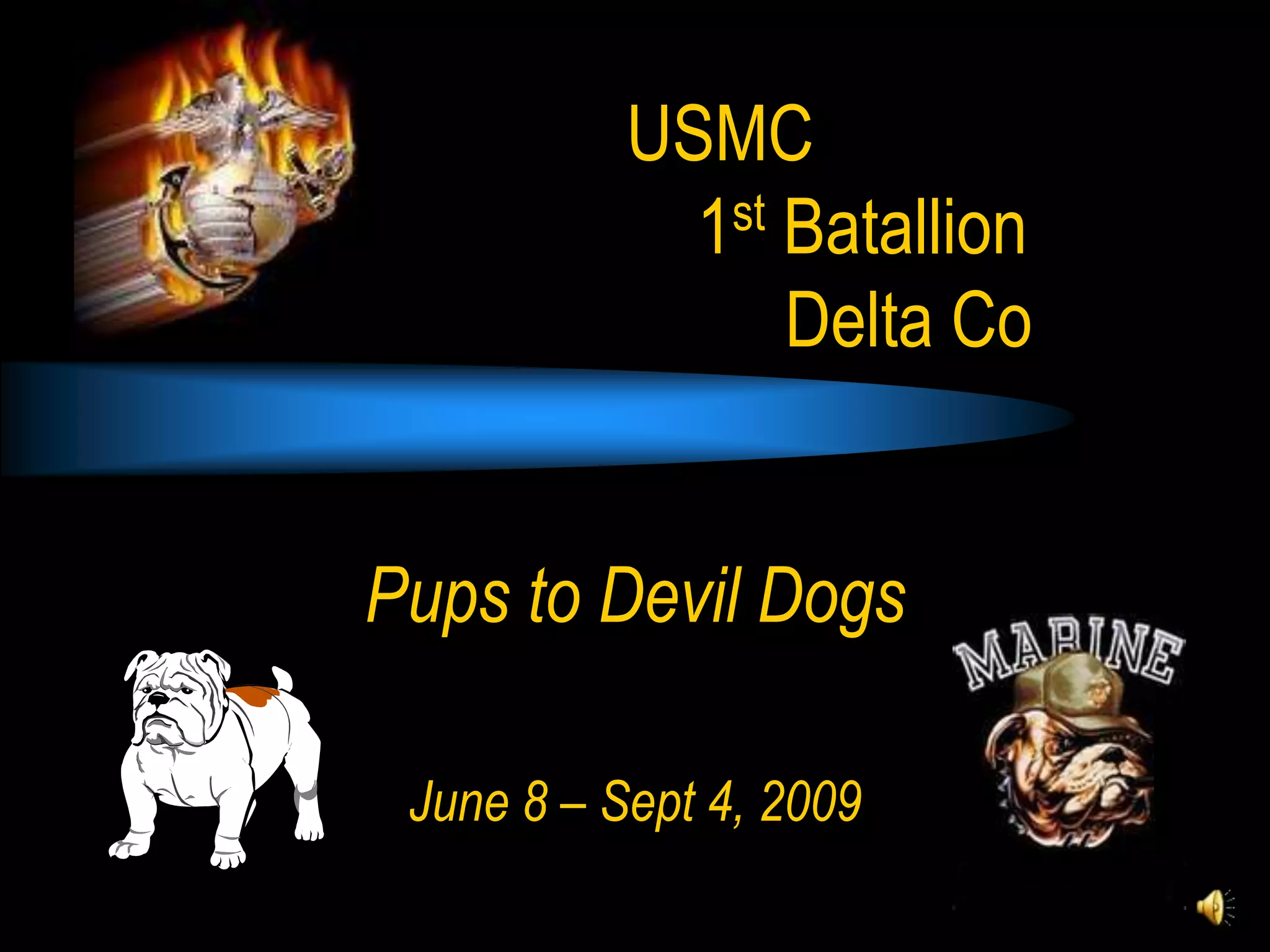 1st RTBn Delta Co. Platoon 1958 | PPSX