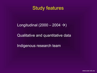 Literacy and numeracy development for Indigenous students | PPT
