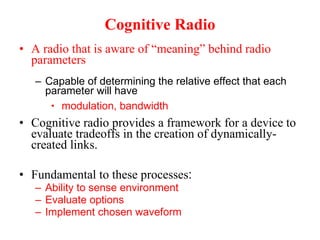 Cognitive Radio | PPT