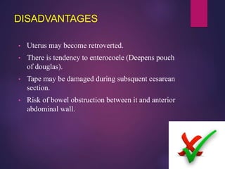 Purandares cervicopexy | PPTX