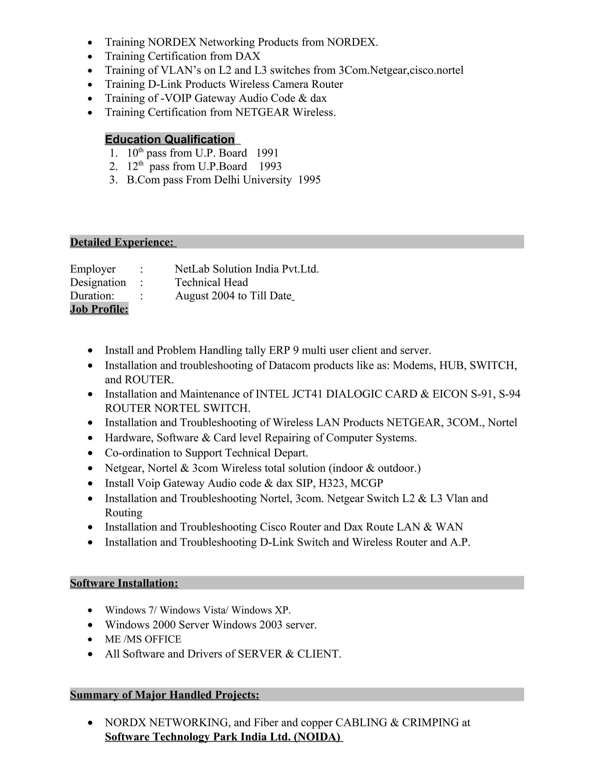 Puran singh resumenew | DOC