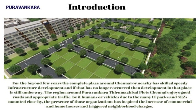 Puravankara Thirumazhisai Plots in Chennai.pptx