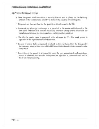 Purchase process | PDF