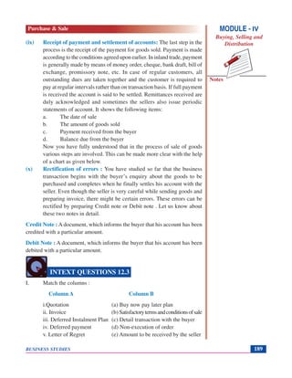 Purchase and sale | PDF