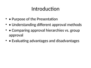 Purchase Approval Comparison with Example | PPTX