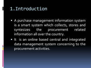Purchase information system | PPT