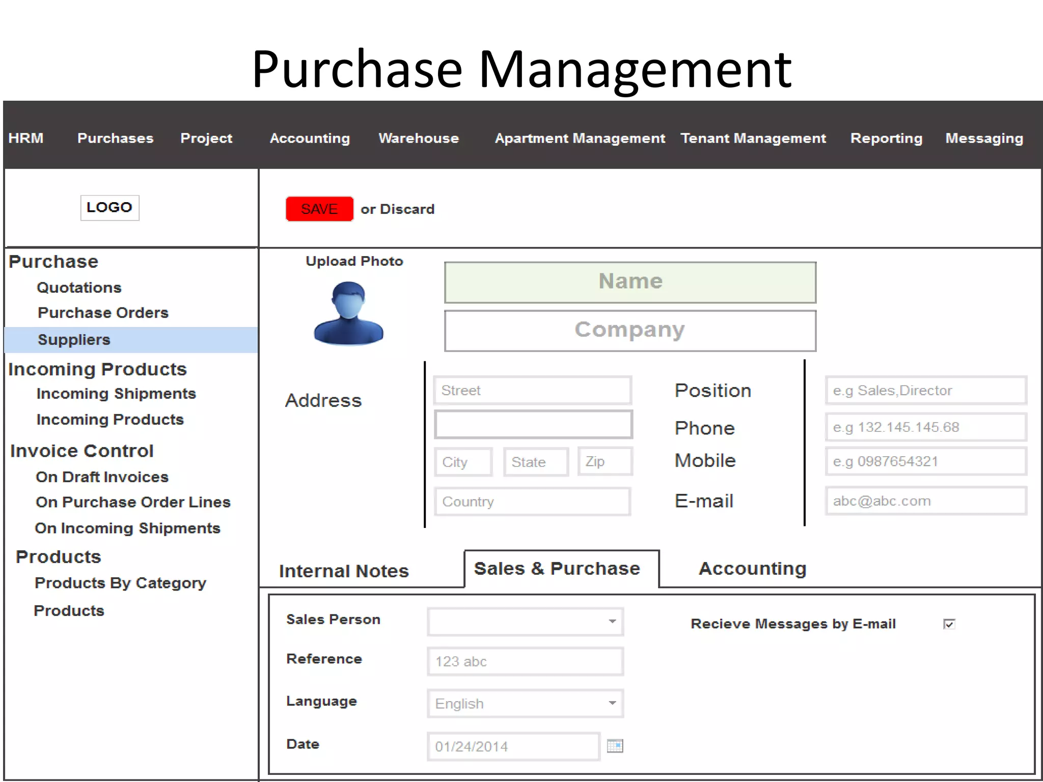 Purchase Management | PPTX