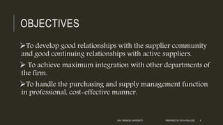 Purchase management | PPTX