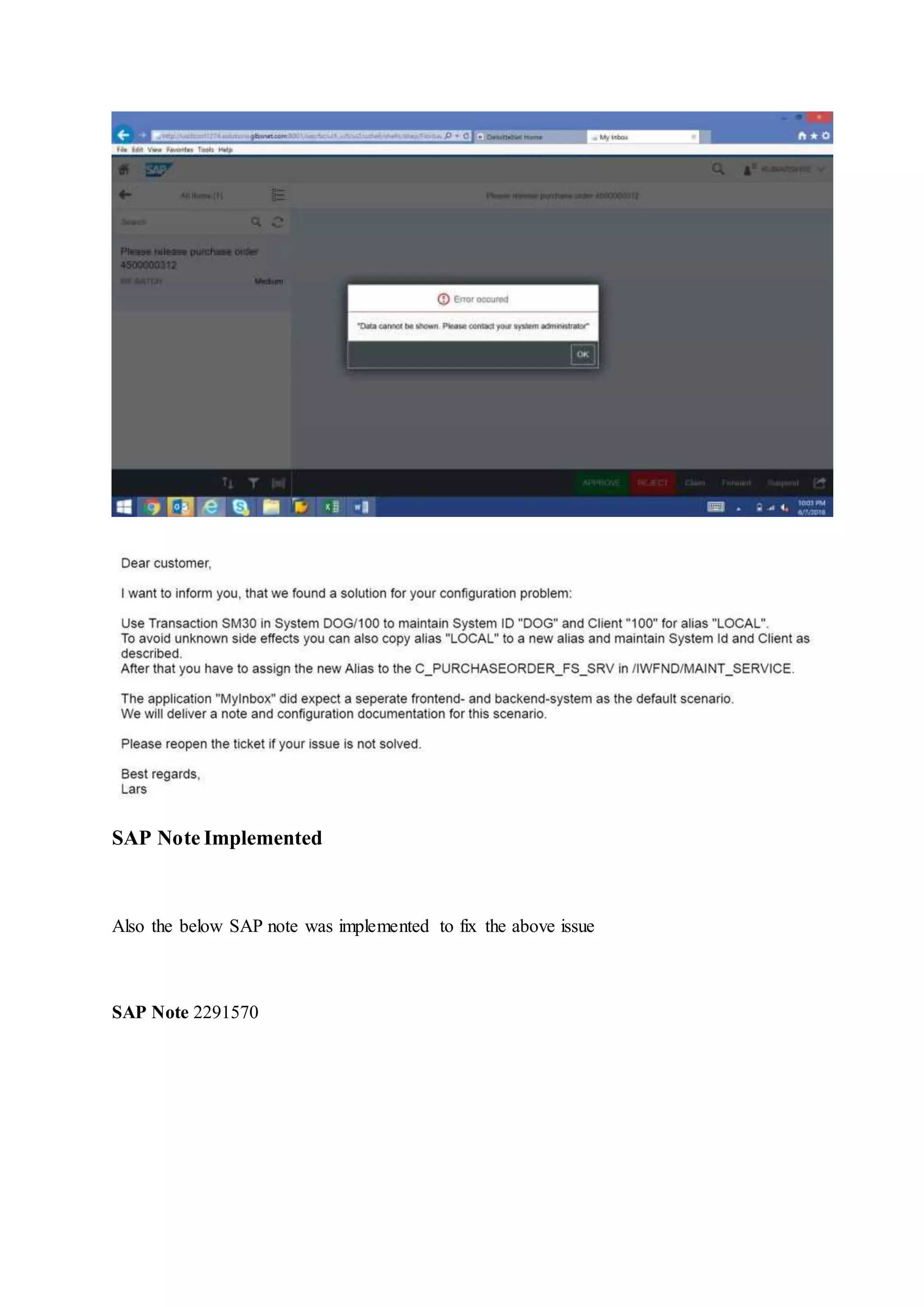 Purchase order release in fiori | DOCX