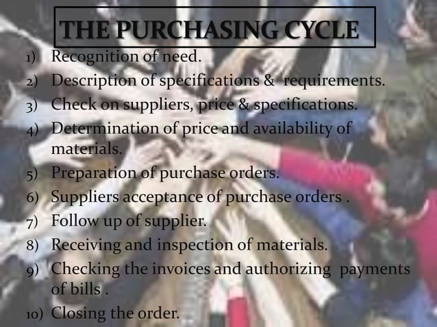 Purchase organisation | PPTX