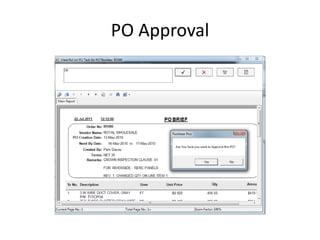 Purchase plus po module screenshots | PDF