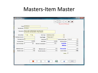 Purchase plus po module screenshots | PDF