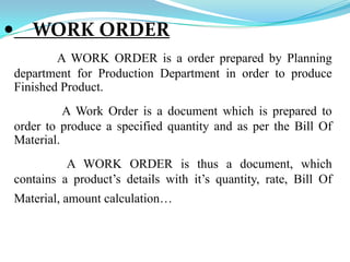 Purchase & production process | PPTX