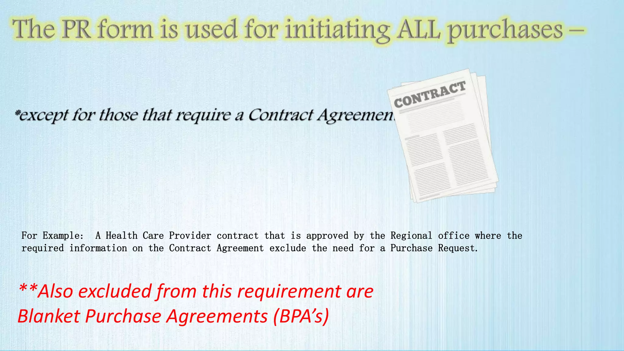 Purchase request procedures | PPTX