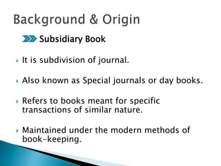 Purchase return book | PPTX