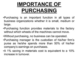 Purchase system | PPTX | Business | Business and Finance
