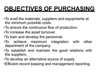 Purchase system | PPTX | Business | Business and Finance