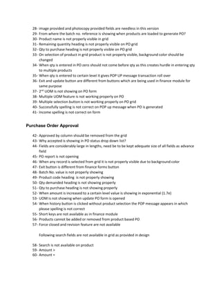 Purchase testing | DOCX | Business Accounting & Finance | Business