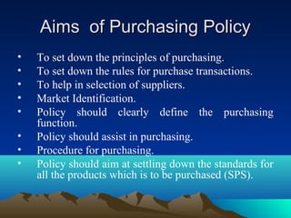 Purchasing | PPT