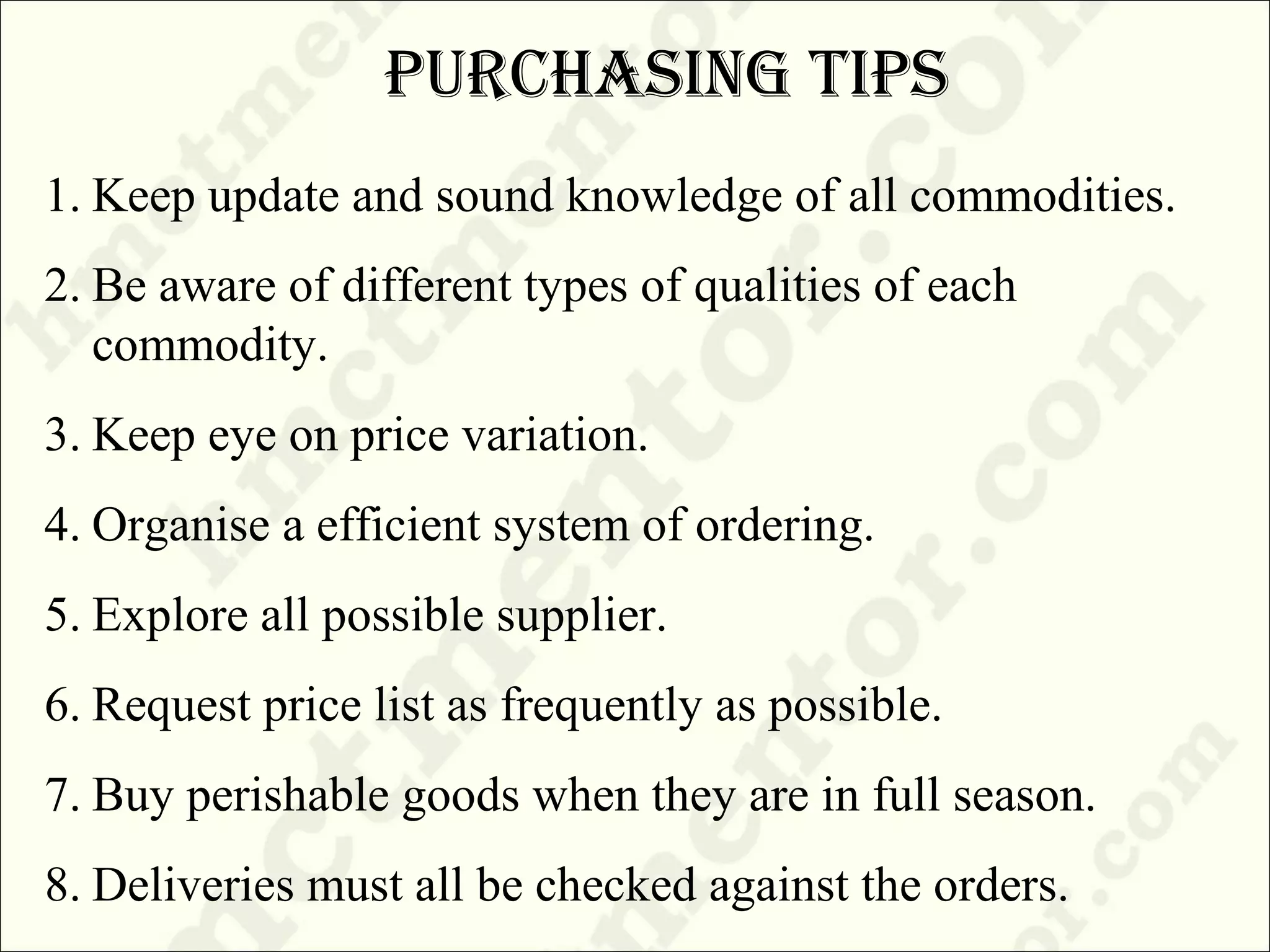 Purchasing | PPT