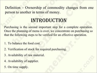 Purchasing | PPT