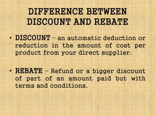 PURCHASING CONTROL POLICIES | PPTX | Grocery Shopping | Shopping