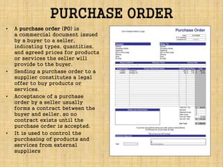 PURCHASING CONTROL POLICIES | PPTX | Grocery Shopping | Shopping
