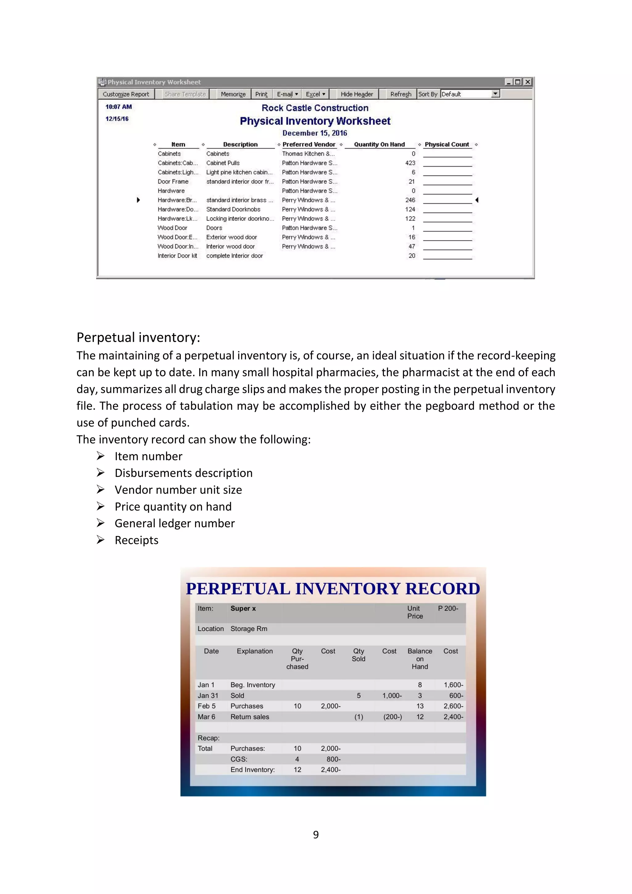 Purchasing and inventory control | PDF