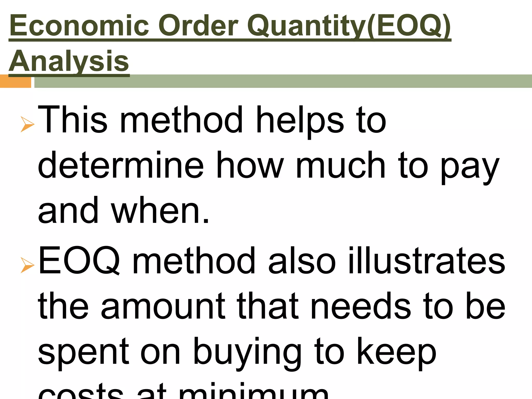 Purchasing and inventory control in drug store | PPTX