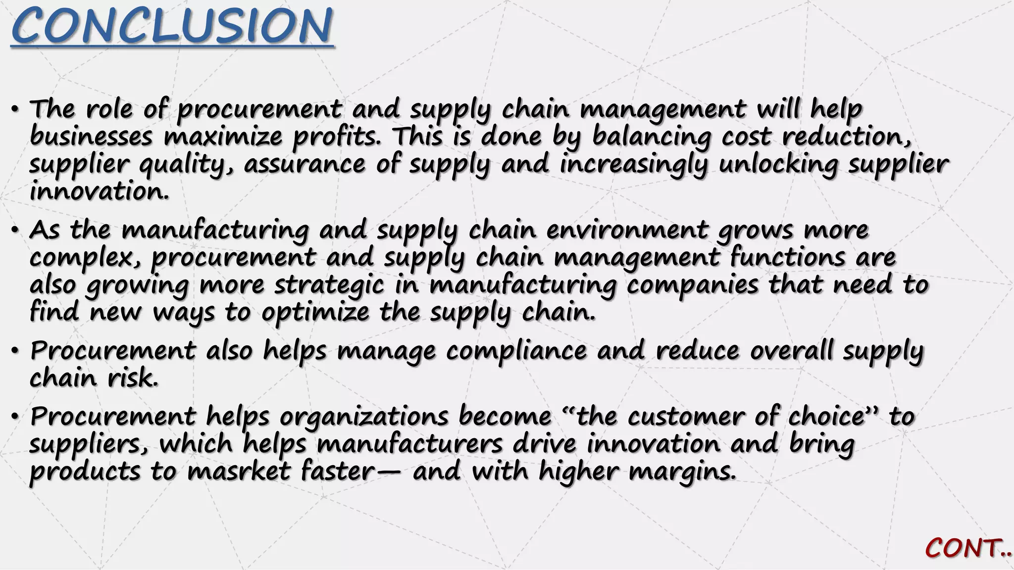 Purchase and procurement | PPTX