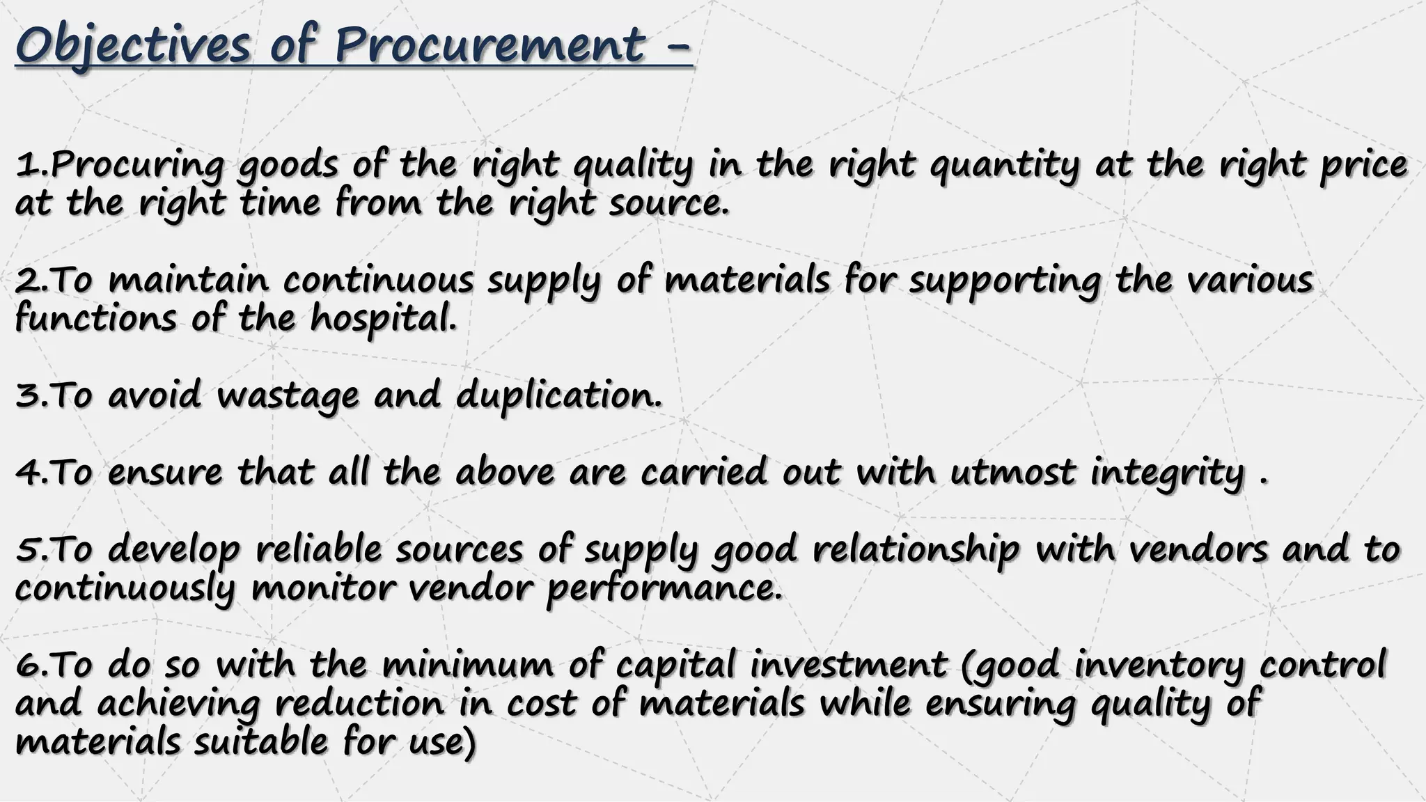 Purchase and procurement | PPTX