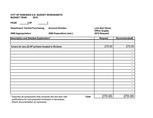 Purchasing Appropriation Request | PPT
