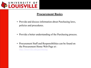 purchasing basics | PPSX