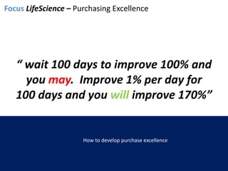 Purchasing excellence roadmap | PDF