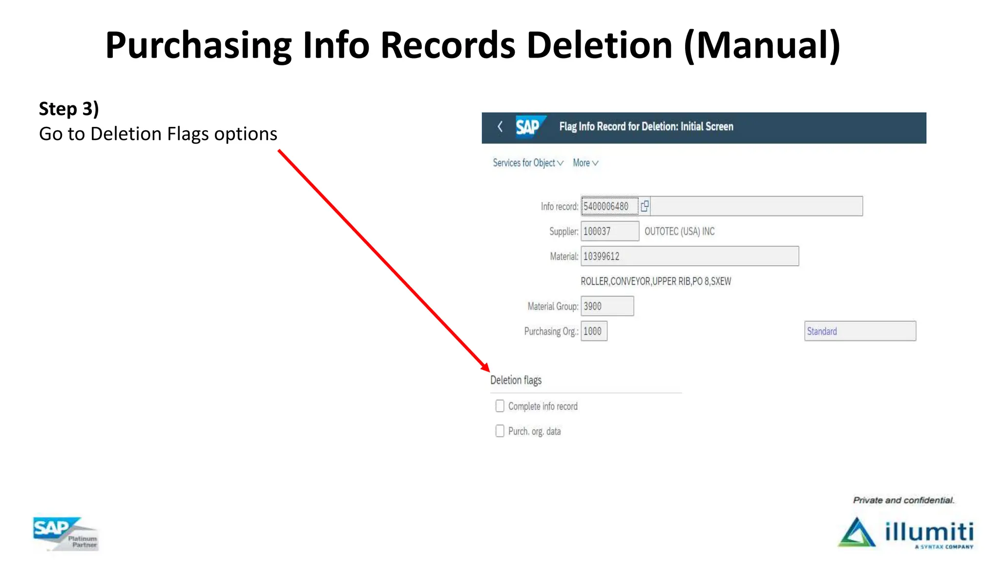 Purchasing Info record Creation en SAP ECC | PPTX